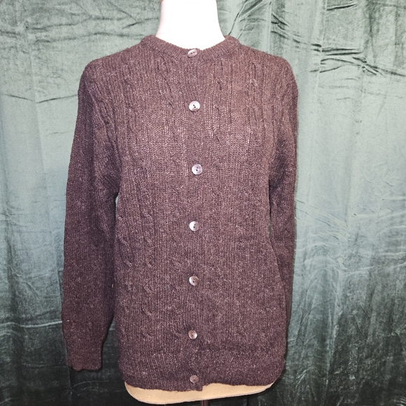Sweaters | Vintage Made In Scotland Wool Cardigan | Poshmark
